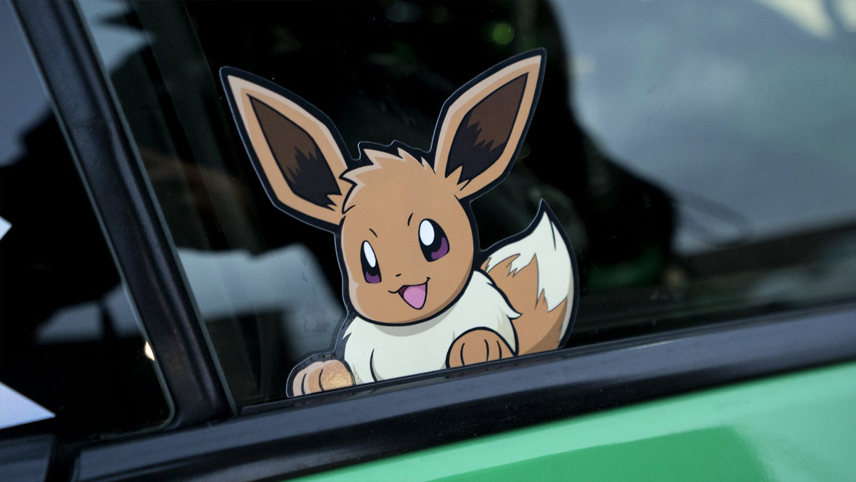 Eevee Universal Car Decal / Sticker – Project Rocket